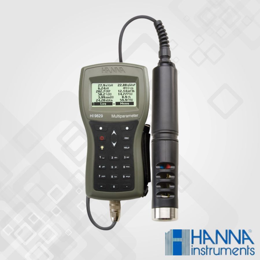 HI9829 Multiparameter pH / ISE / EC / DO / Turbidity Waterproof Meter ...