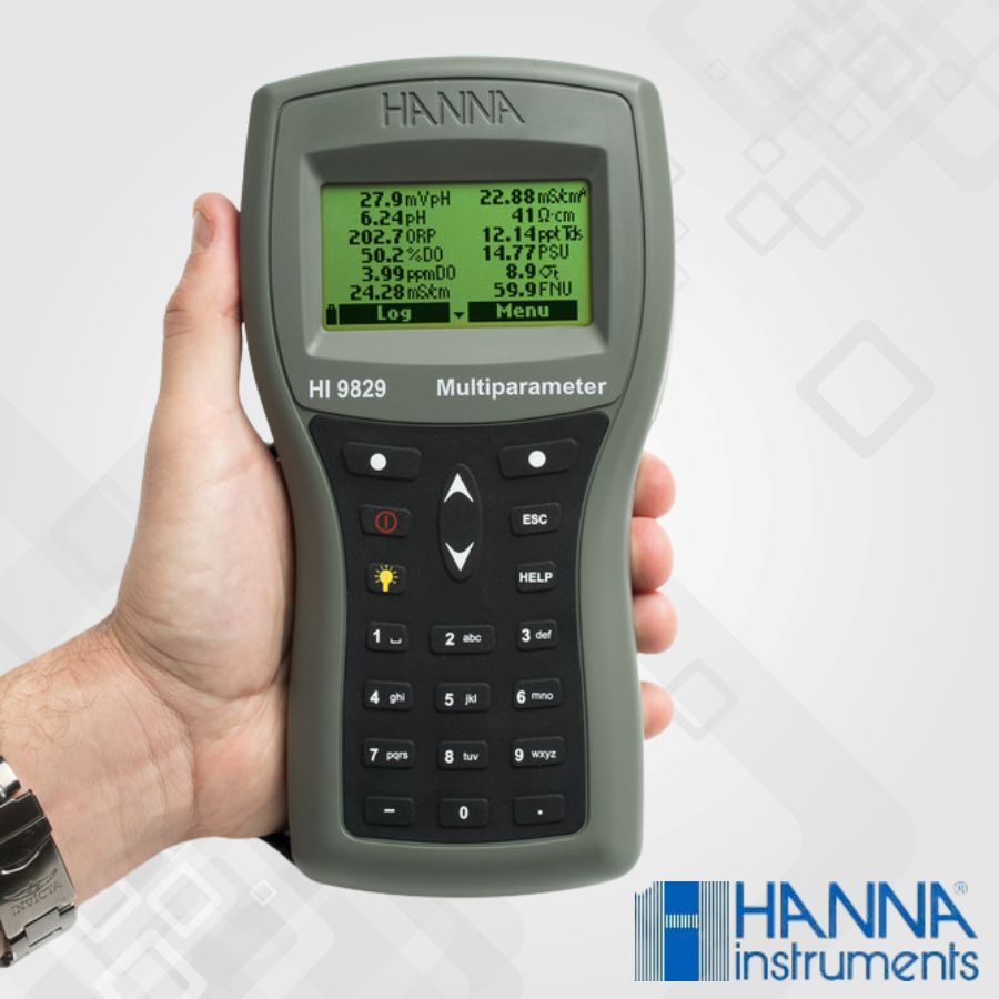 HI9829 Multiparameter pH / ISE / EC / DO / Turbidity Waterproof Meter ...