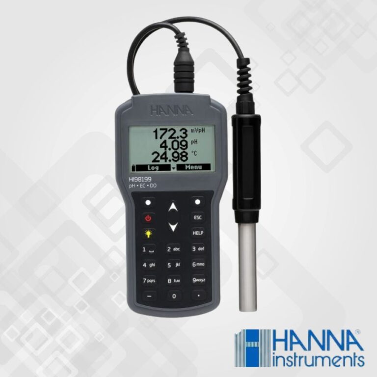 Multiparameter Portable pH/EC/DO Waterproof Meter HI98199 | Hannainst